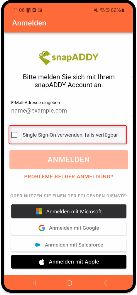 snapAddy VisitReport Checkliste | snapAddy